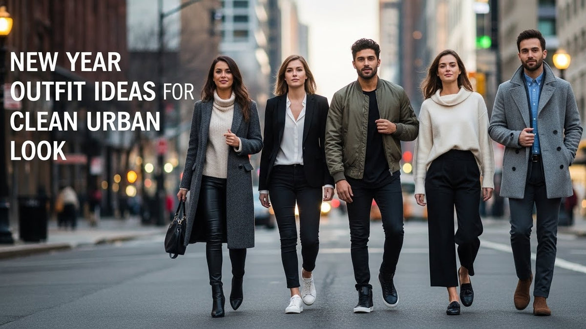 New Year Outfit Ideas | Clean Urban Streetwear Style for Men & Women ...